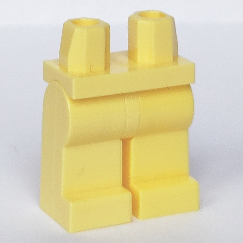 LEGO PART 970c44 Hips and Bright Light Yellow Legs | Rebrickable ...