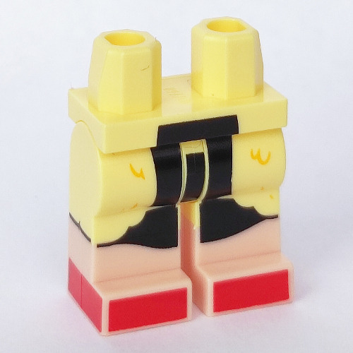 LEGO PART 970c44pat02pr2469 Hips with Bright Light Yellow Legs and ...