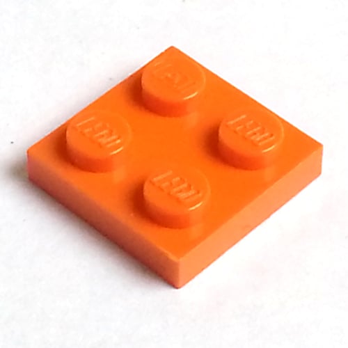 LEGO PART 3022 Plate 2 x 2 | Rebrickable - Build with LEGO