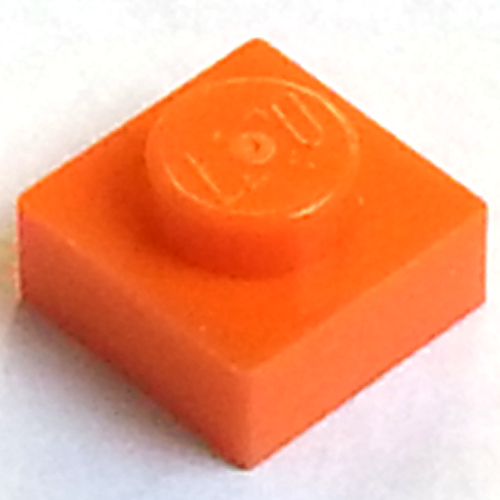 LEGO PART 3024 Plate 1 x 1 | Rebrickable - Build with LEGO