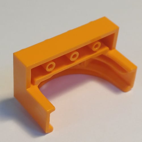 LEGO PART 3387 Wheel Arch, Mudguard 4 x 2 x 2 1/2 | Rebrickable - Build ...