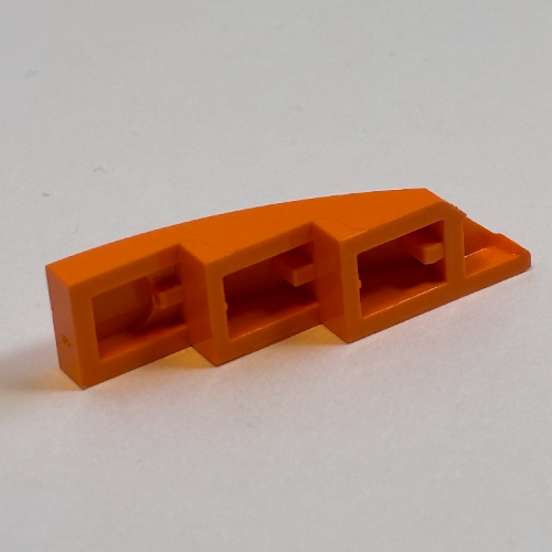 LEGO PART 5414 Slope Curved 1 x 4 with Stud Notch Right | Rebrickable ...