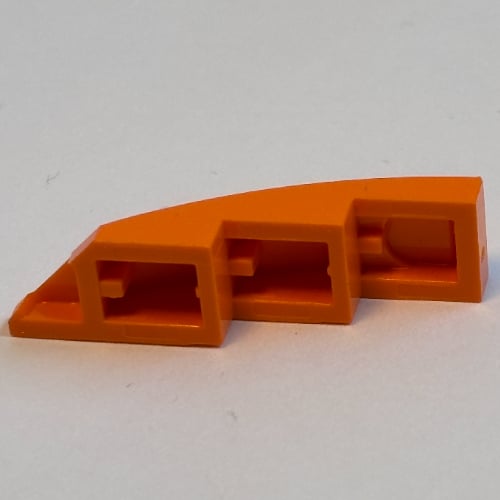 LEGO PART 5415 Slope Curved 1 x 4 with Stud Notch Left | Rebrickable ...
