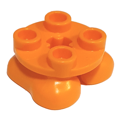 LEGO PART 66858 Feet, 2 x 2 x 2/3 with 4 Studs on Top | Rebrickable ...