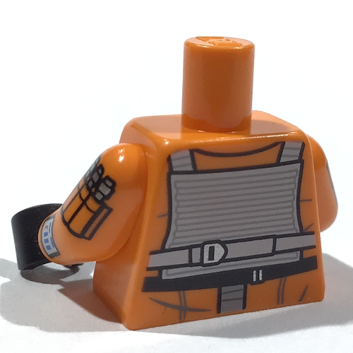 LEGO PART 973c34h03pr5435 Torso Rebel Pilot with White Flight Suit ...