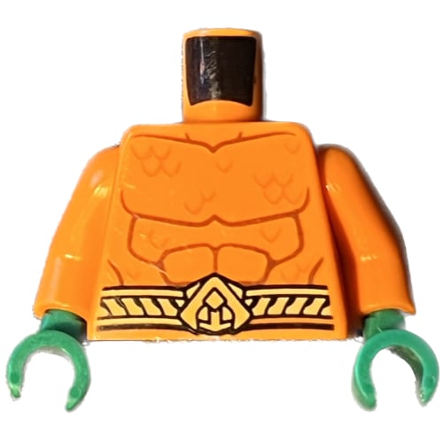 LEGO PART 973c34h31pr2168 Torso Bare Chest with Muscles Outline, Scales ...