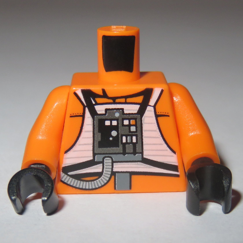 LEGO PART 973c34h03pr1578 Torso Rebel Pilot with Flight Suit Print ...
