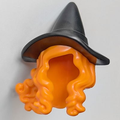LEGO PART 104255pat0003 Hair and Hat, Black Witches Hat pattern ...