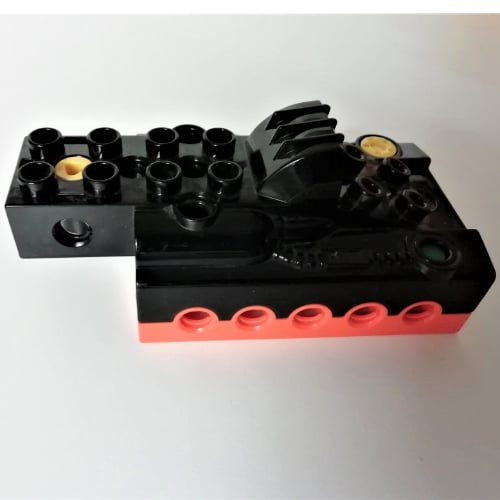 LEGO PART 45039c01 Duplo Toolo Intelligent Brick / Base | Rebrickable ...