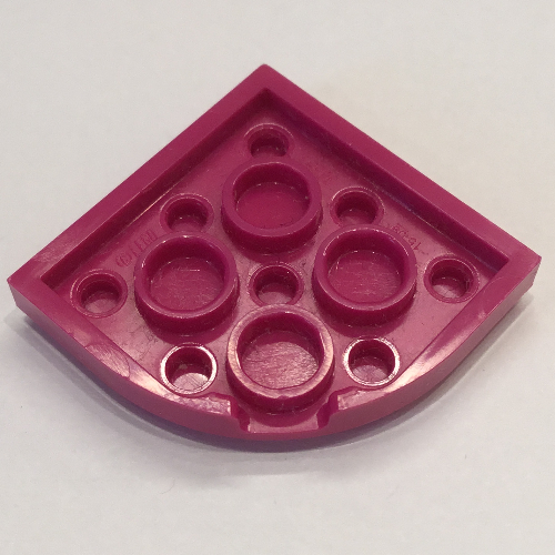 LEGO PART 30357 Plate Round Corner 3 x 3 | Rebrickable - Build with LEGO