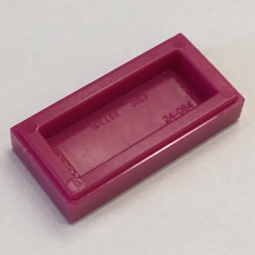 LEGO PART 3069b Tile 1 x 2 with Groove | Rebrickable - Build with LEGO