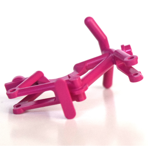 LEGO PART 65574 Bicycle Frame, Reinforced Headlight [Hollow Stud ...