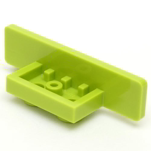 LEGO PART 10201 Bracket 1 x 2 - 1 x 4 [Rounded Corners] | Rebrickable ...