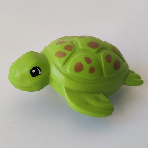 LEGO PART 84190pr0001 Duplo Animal Turtle, No Top Stud, Dark Orange ...