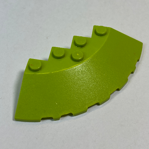 LEGO PART 95188 Brick Round Corner 6 x 6 with 33° Slope and Facet ...