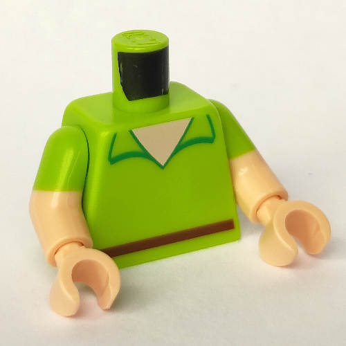 LEGO PART 973g18c02h02pr6823 Torso, Dual Molded Arms, Shirt, Light ...