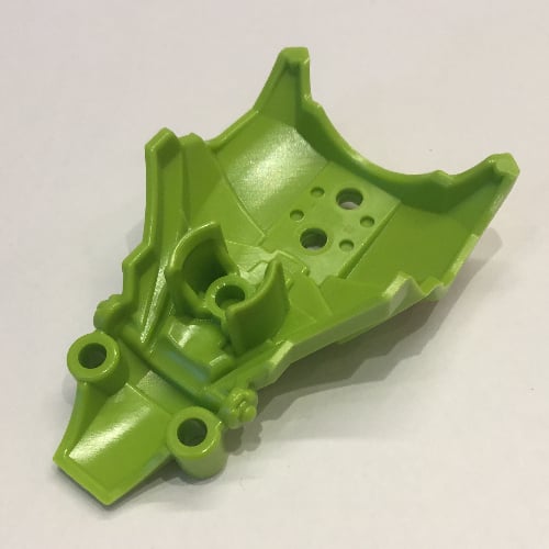 LEGO PART 98569pr0006 Large Figure Torso Cover, Armor with Red Hexagons ...