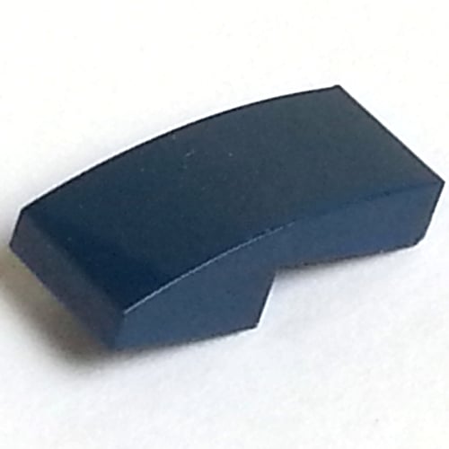 LEGO PART 11477 Slope Curved 2 x 1 No Studs [1/2 Bow] | Rebrickable ...