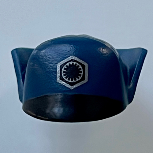 LEGO PART 20954pr0001 Hat, Cap, First Order Officer with Black First ...