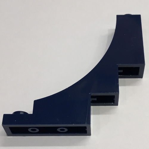 LEGO PART 30099 Brick Arch 1 x 5 x 4 Inverted | Rebrickable - Build ...