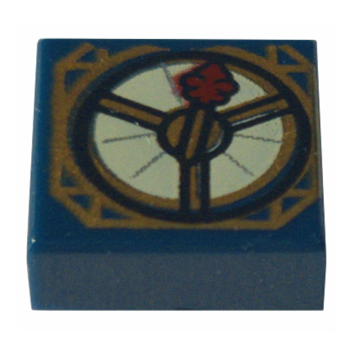 LEGO PART 3070bpr0058 Tile 1 x 1 with Magic Compass Print | Rebrickable ...