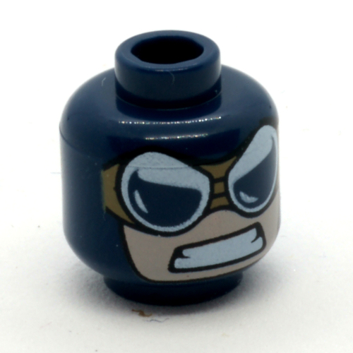 LEGO PART 3626cpr2067 Minifig Head Batman, Balaclava, Goggles, Light ...