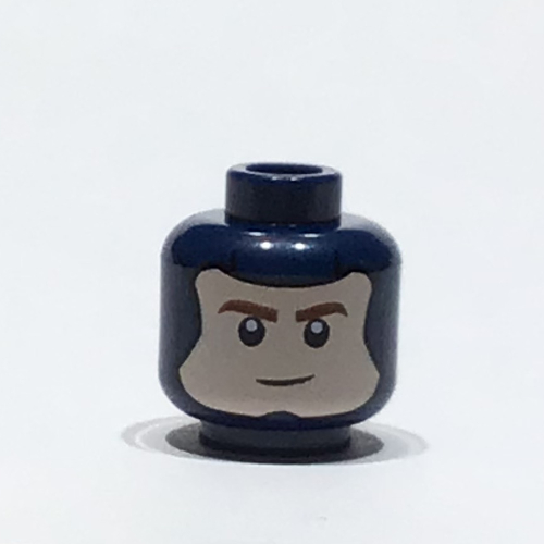 LEGO PART 3626cpr3951 Minifig Head Captain America, Balaclava, Light ...