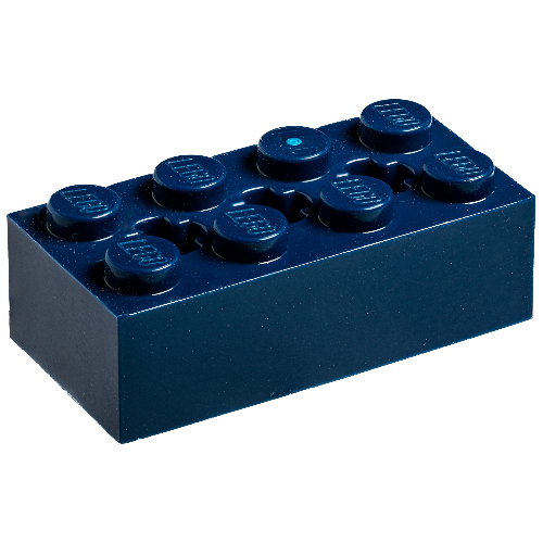 LEGO PART 39789 Brick Special 2 x 4 with 3 Axle Holes | Rebrickable ...