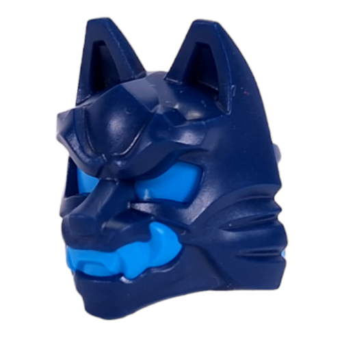 LEGO PART 4919pat0001 Wrap with Wolf Mask with Medium Azure Eyes, Teeth ...