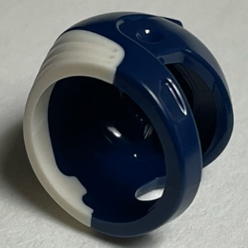 LEGO PART 49663pat0003 Helmet Space, White Neck Pattern | Rebrickable ...