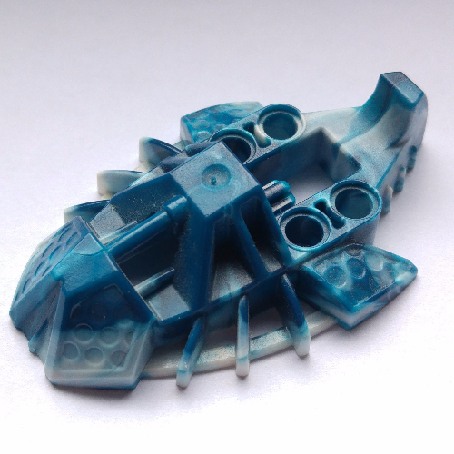 LEGO PART 53549pat0001 Large Figure Foot, Toa Inika Elliptical with ...