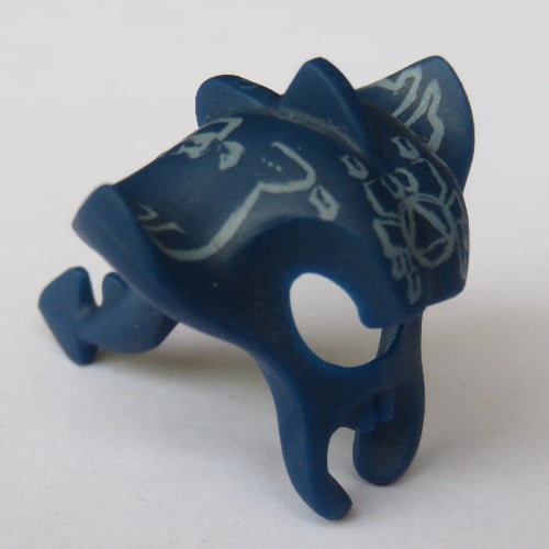 LEGO PART 87758pr0001 Mask Manta Ray with White Print | Rebrickable ...