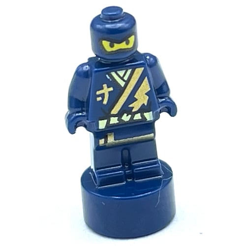 LEGO PART 90398pr9998 Minifig Trophy Statuette, Ninja Jay print ...