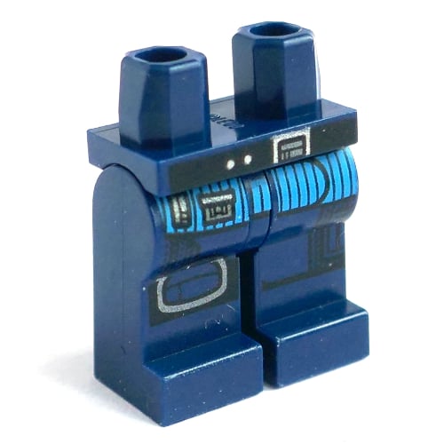 LEGO PART 970c05pr1783 Hips and Dark Blue Legs with Medium Azure Tunic ...