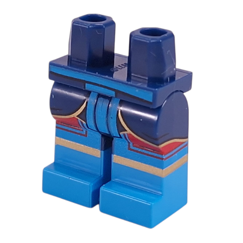 LEGO PART 970c05pat04pr0001 Hips with Dark Blue Legs and Dark Azure ...