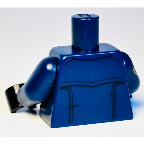 LEGO PART 973c05h03pr3761 Torso Coat with Light Blue Tie and Gold ...