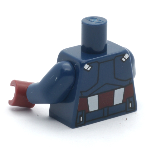 LEGO PART 973c05h10pr2038 Torso Armor with White Star on Chest Print ...