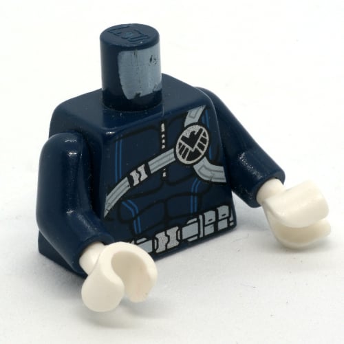 LEGO PART 973c05h27pr3059 Torso Jumpsuit with Muscles, Utility Belt ...