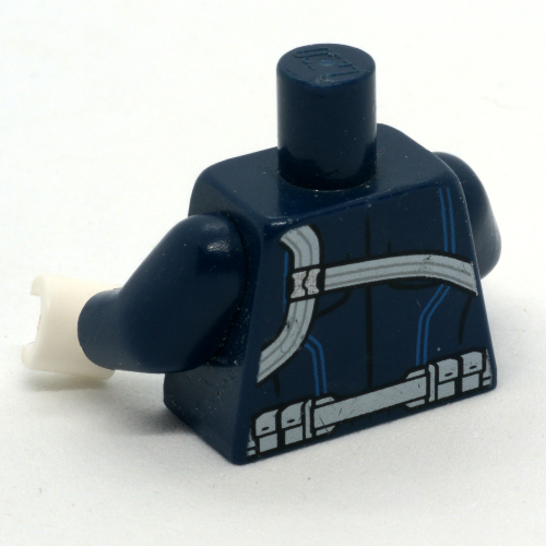 LEGO PART 973c05h27pr3059 Torso Jumpsuit with Muscles, Utility Belt ...