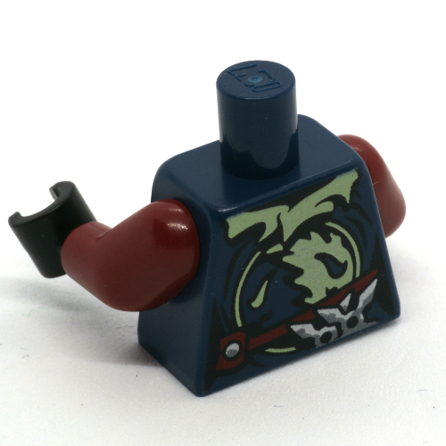 LEGO PART 973c10h03pr3038 Torso Robes, Tattered with Yellowish Green ...