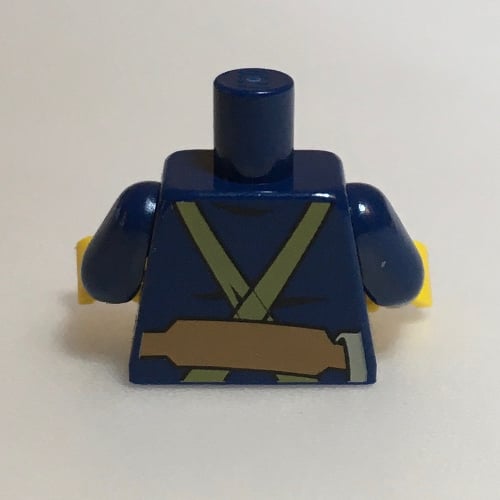 LEGO PART 973c05h01pr2037 Torso Shirt with Utility Harness and Tools ...