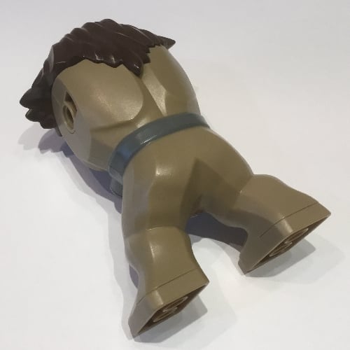 LEGO PART 18312 Body Giant, Mungus with 3 Studs and Reddish Brown Mane ...