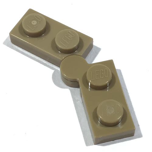 LEGO PART 1927 Hinge Plate 1 x 4 Swivel Top / Base - Hollow Clip ...