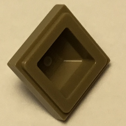 LEGO PART 22388 Slope 45° 1 x 1 x 2/3 Quadruple Convex [Pyramid ...