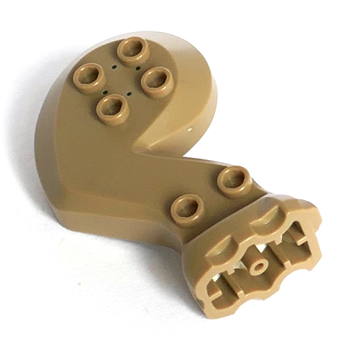 LEGO PART 26270 Creature Body Part, Leg, Front, Right | Rebrickable ...