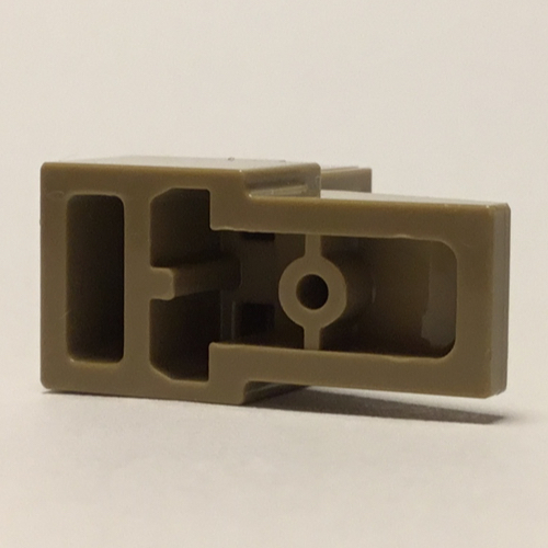 LEGO PART 35525pr0001 Animal Body Part, Rabbit Head Blocky with Black ...