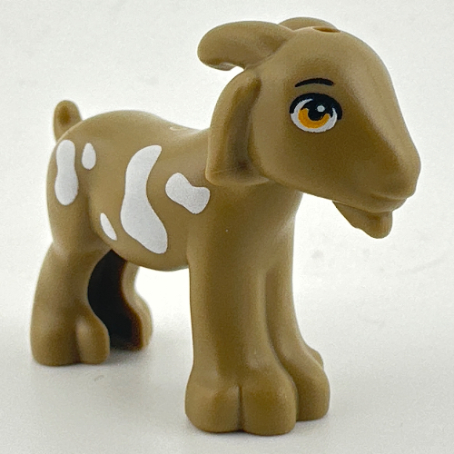 LEGO PART 5243pr0002 Animal, Goat with White Spots print | Rebrickable ...