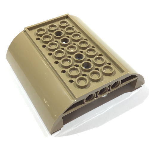 LEGO PART 54091 Slope Curved 8 x 8 x 2 Inverted Double | Rebrickable ...