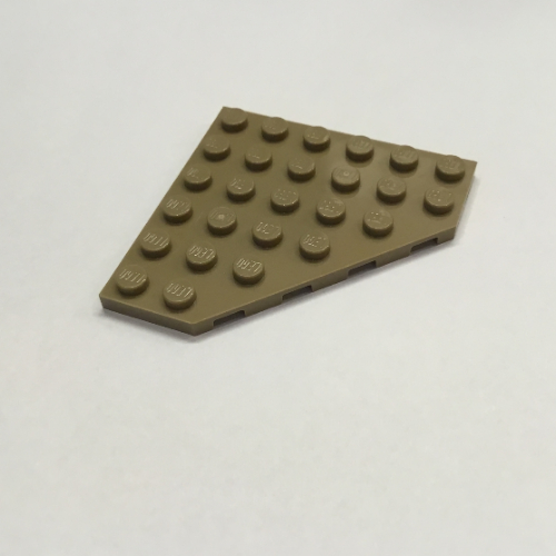 LEGO PART 6106 Wedge Plate 6 x 6 Cut Corner | Rebrickable - Build with LEGO