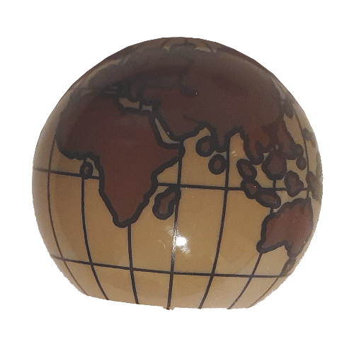 LEGO PART 61287pr0002 Dome Hemisphere 2 x 2 with Cutout with Reddish ...